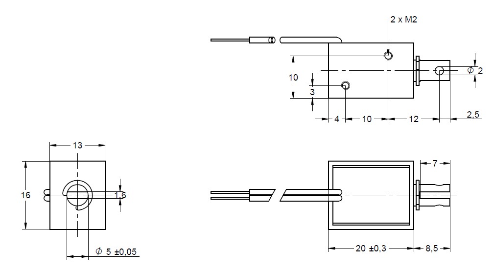 Offene Hubmagnet - Transmotec